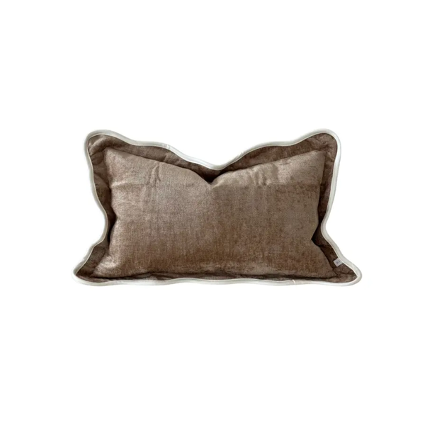 Chloe Lumbar Scalloped Edge Pillow - Heirloom Home Shop