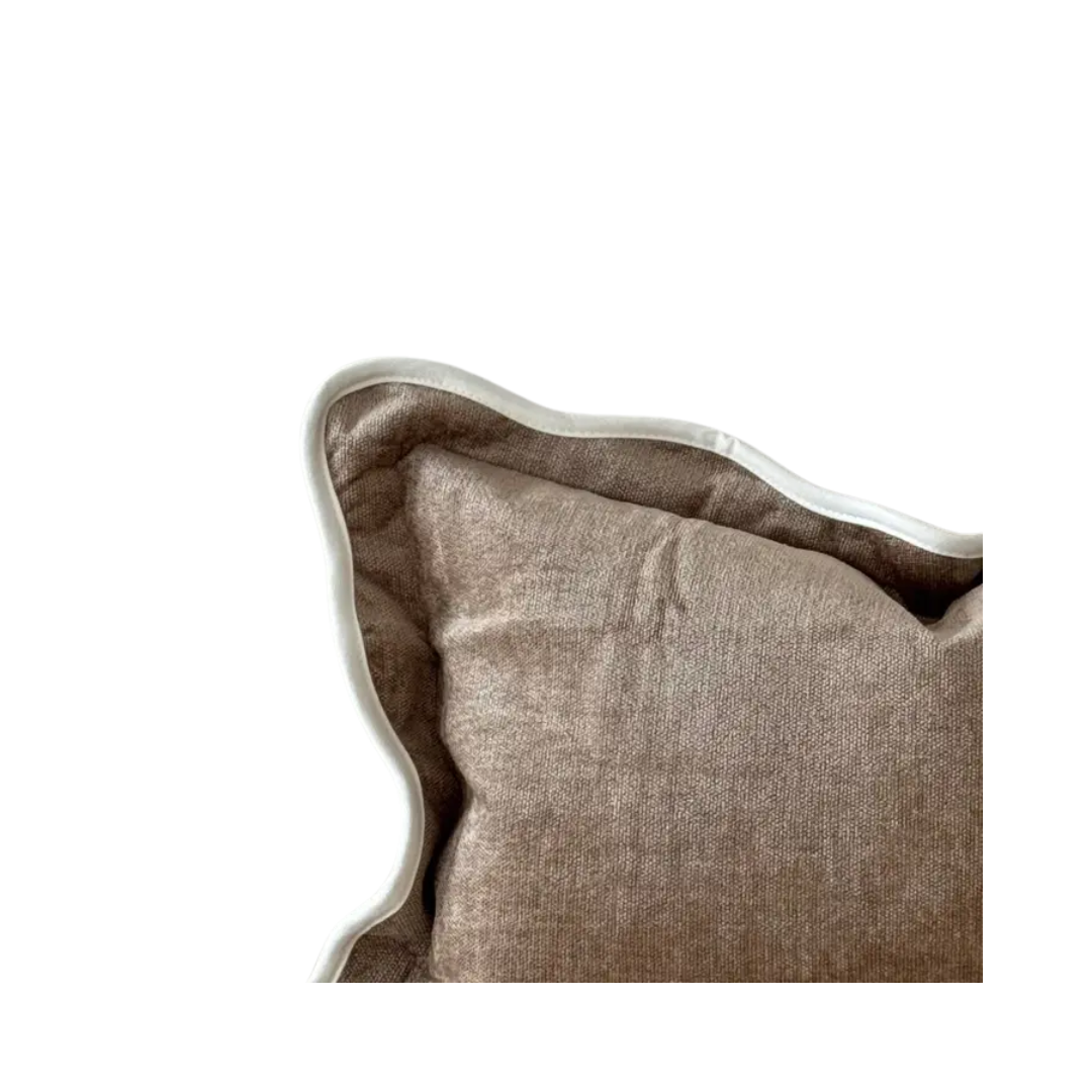 Chloe Lumbar Scalloped Edge Pillow - Heirloom Home Shop