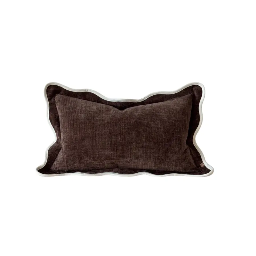 Chloe Lumbar Scalloped Edge Pillow - Heirloom Home Shop